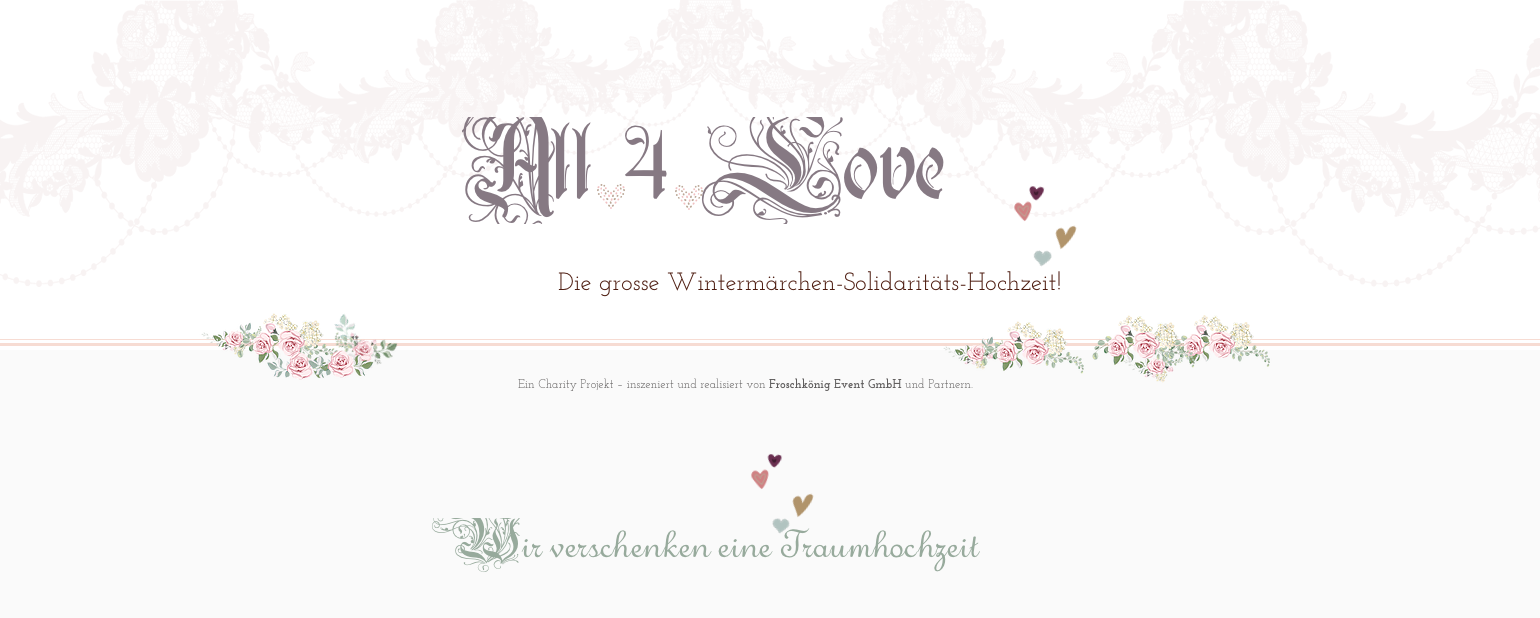 All4Love Charity Hochzeit - Daniela Kläusler Photography